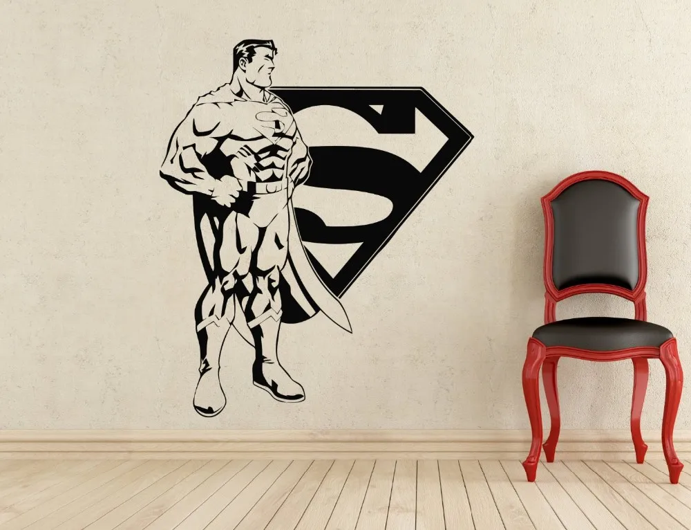 Superman Decals For Walls
