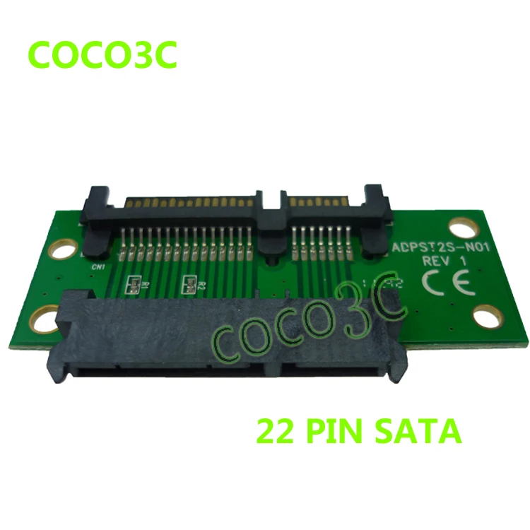 Free shipping 4pcs/lot SATA male to SATA female card adapter Serial ATA ...