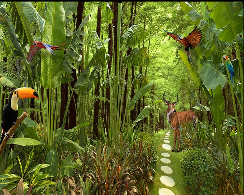 Rainforest Wallpaper 3d