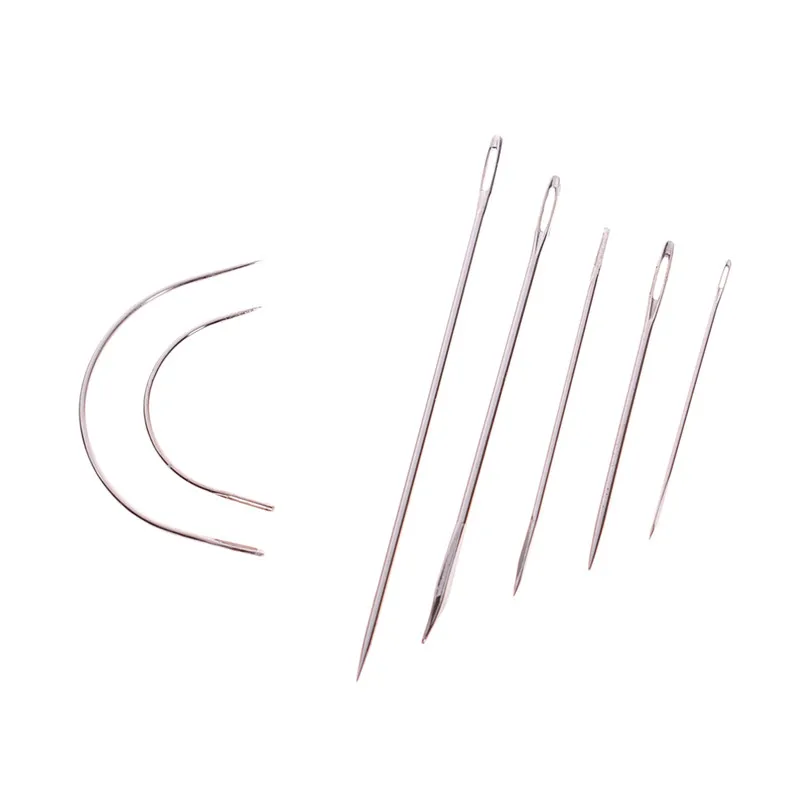 Высококачественный ручной набор для шитья кожаных швейных игл набор игл ...