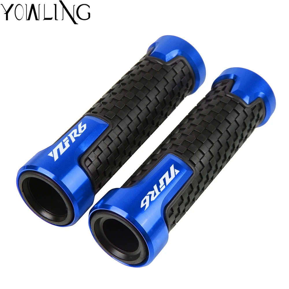 Motorcycle Handlebar Hand Grips Bar End Grip For Yamaha Yzf-r6 Yzf R6 ...
