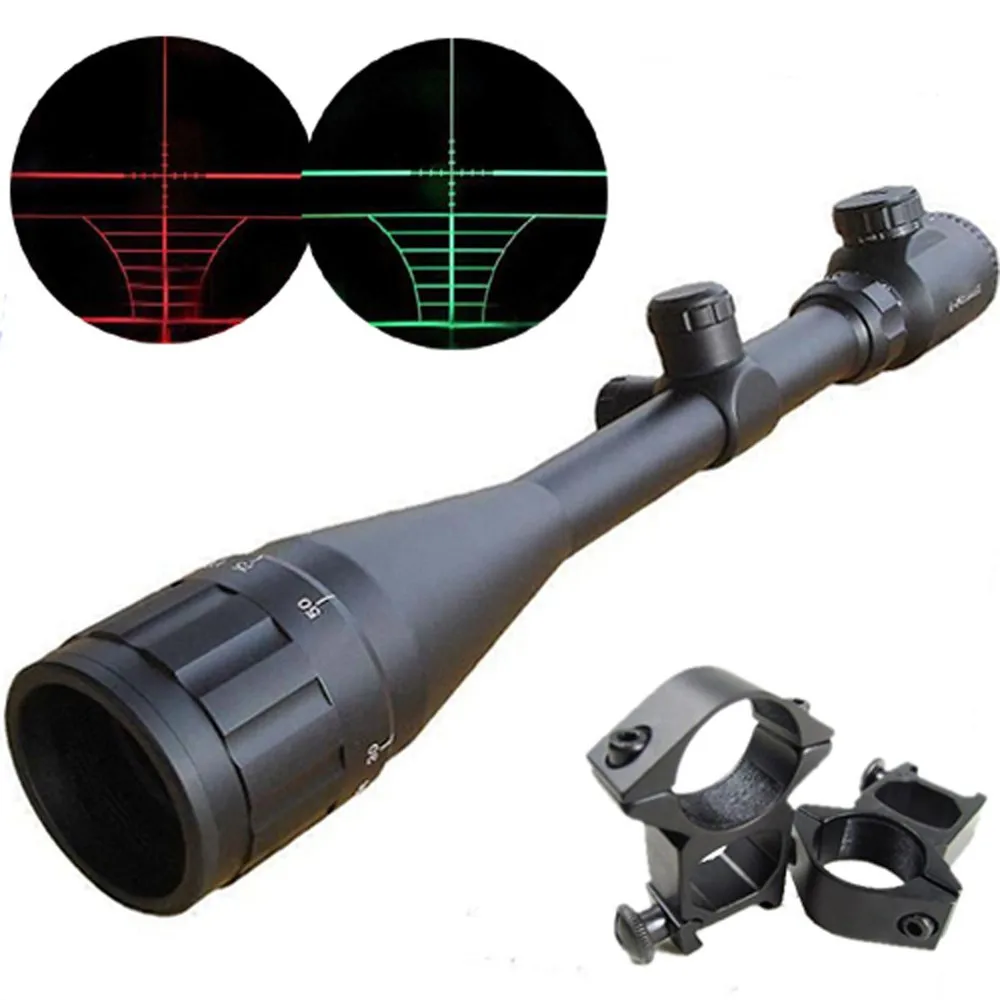 Optics Hunting Rifle Scope 6 24x50 AOE Red Green Illuminated optics-hunting-rifle-scope-6-24x50-aoe-red-green-illuminated