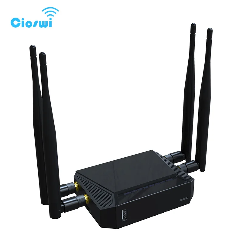 Cioswi 1200 Mbps Wifi Router 3G/4G SIM Card Slot OpenWrt 300Mbps High ...
