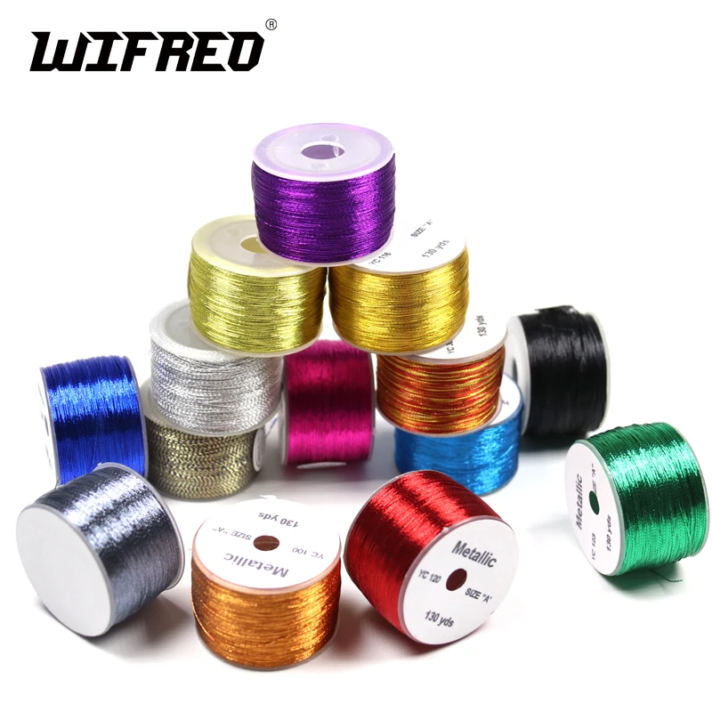 100 Yards/spool Metallic Guide Wrapping Fishing Line Thread Strong ...