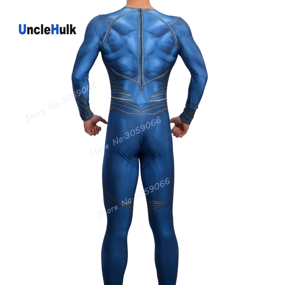 High Quality Man of Steel Superman Costume Printed Spandex Lycra ...