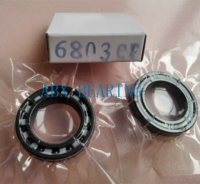 6803 Full Si3n4 Ceramic Deep Groove Ball Bearing 17x26x5mm 61803 ...