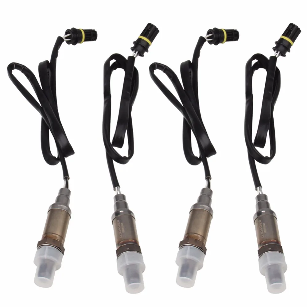 CARBOLE 4PCS O2 Oxygen Sensor Upstream & Downstream For BMW 323i 330i ...