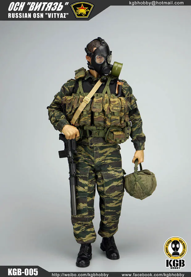 1/6 scale Military figure doll Russia INETRIOR TROOPS OSN VITYAZ 12 ...