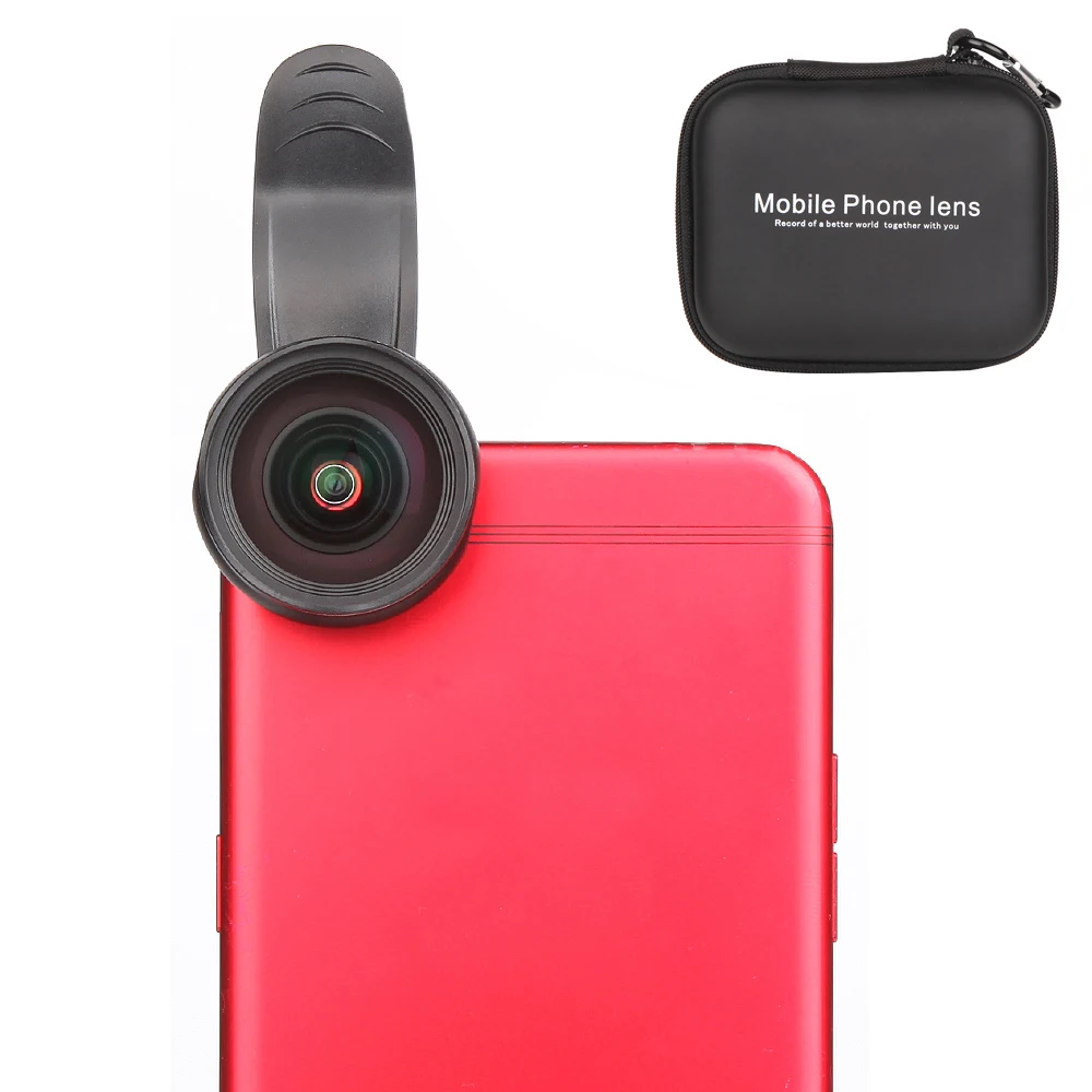 2 in 1 Clip on Cell Phone Camera 0.45X Wide Angle 15X Macro Lens Zhiyun ...