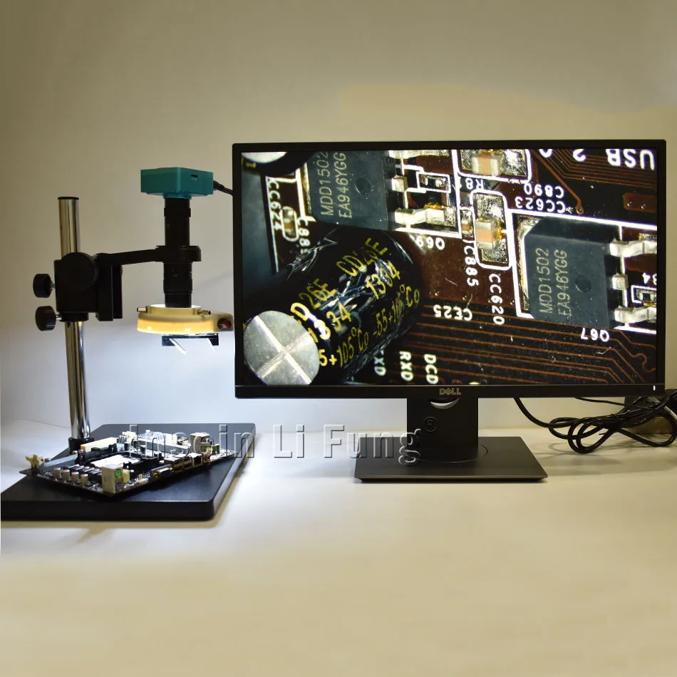 28MP-HDMI-HD-Microscope-Camera-3D-Side-Face-Adjustable-Large-Field-of ...