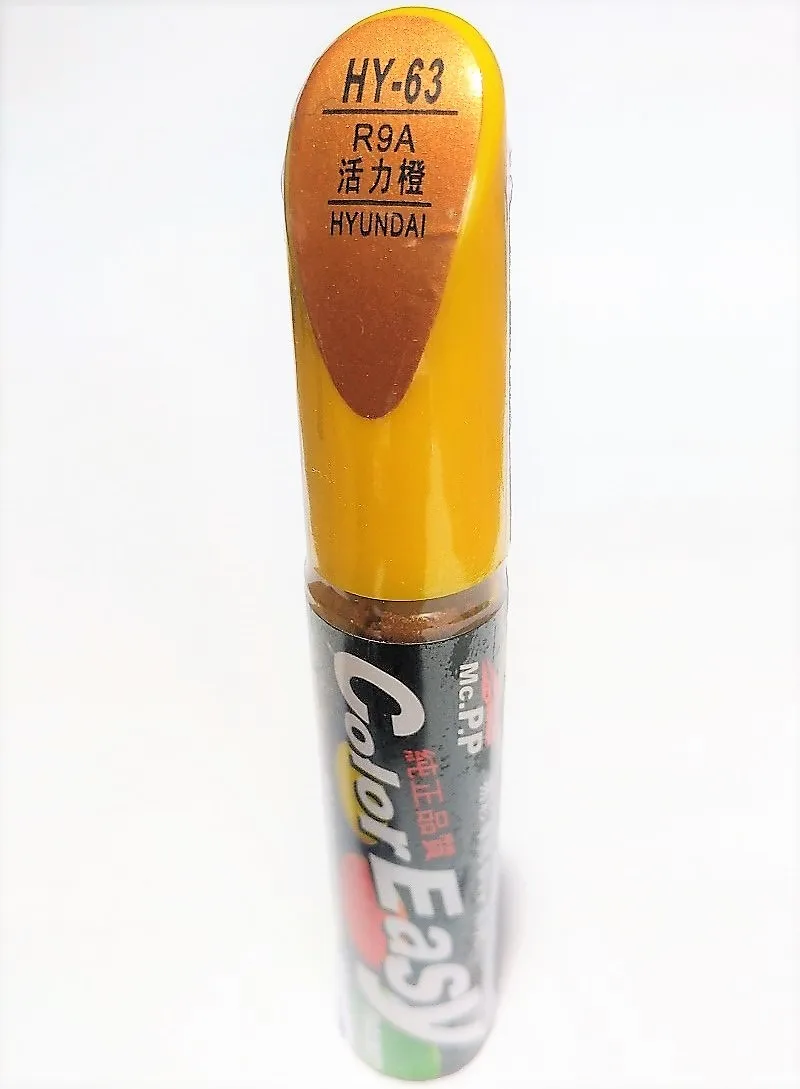 Car scratch repair pen, auto paint pen orange color for Hyundai IX25 ...