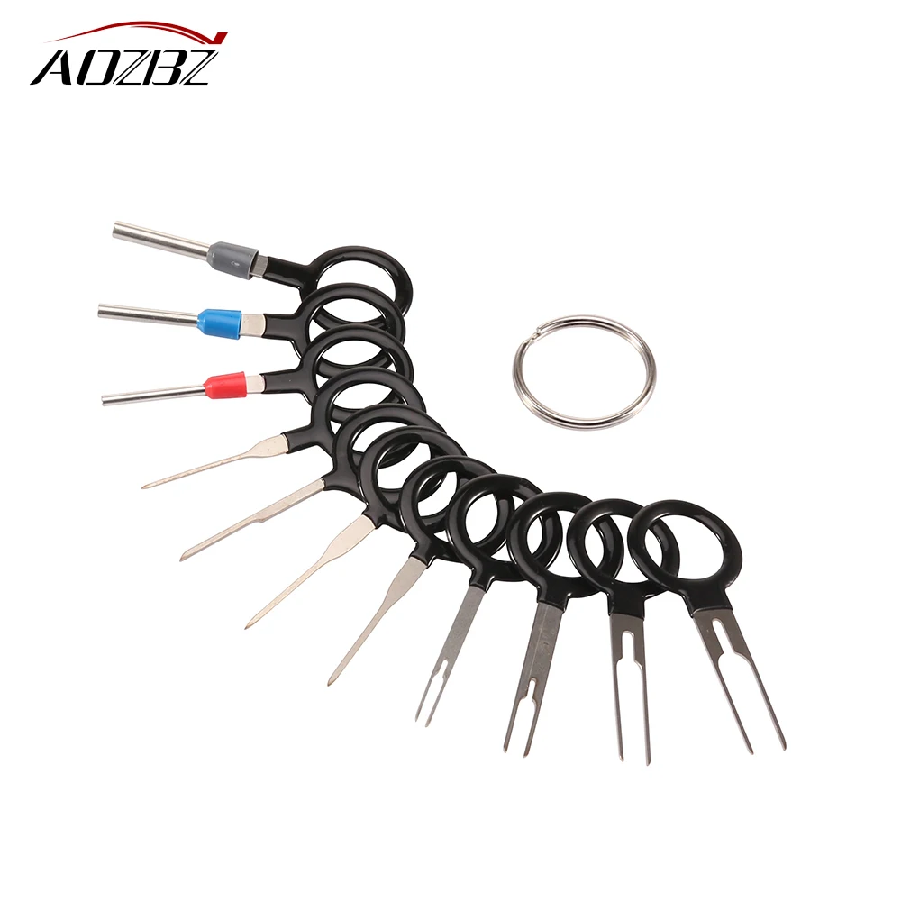 11pcs Auto Car Plug Circuit Board Wire Harness Terminal Extractor Pick ...