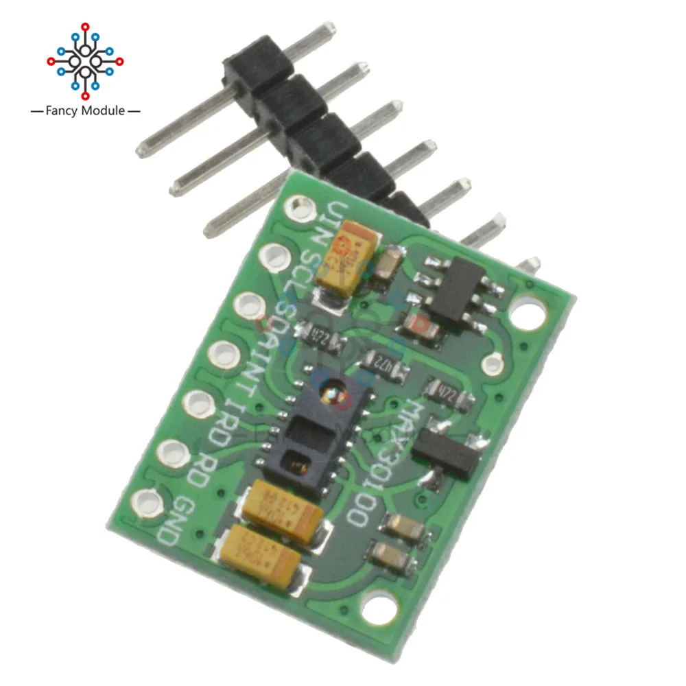Max30100 Heart Rate Click Oximeter Pulse Sensor Pulsesensor Module For Arduino In Instrument