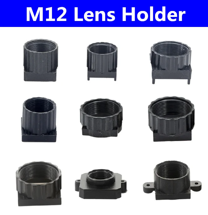 20Pcs/Lot Free Shipping M12 lens mount CCD lens holder camera lens ...