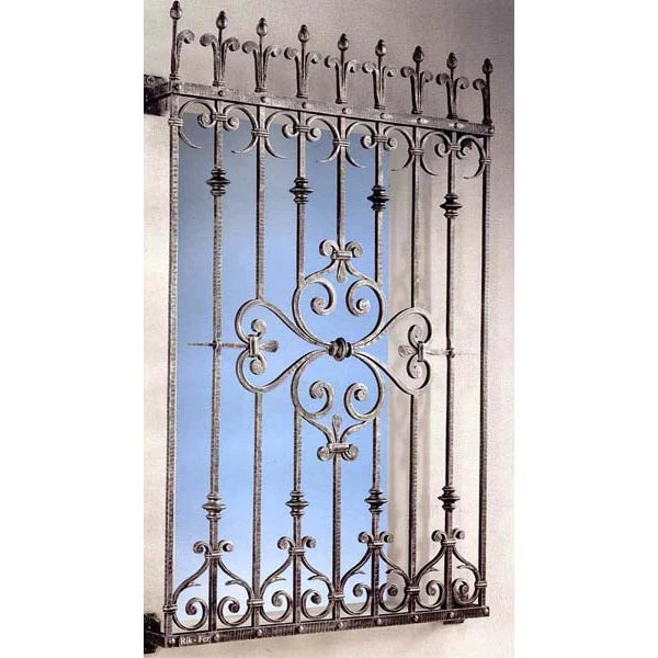 Simple Wrought Iron Window Grills