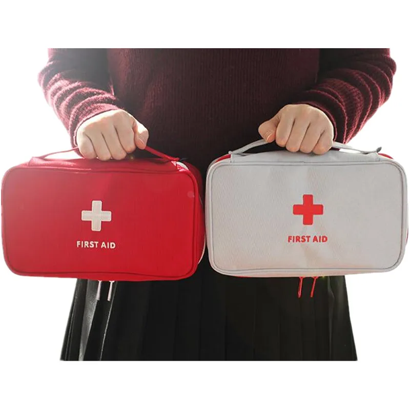 Portable First Aid Emergency Medical Kit Survival Bag Medicine Storage ...