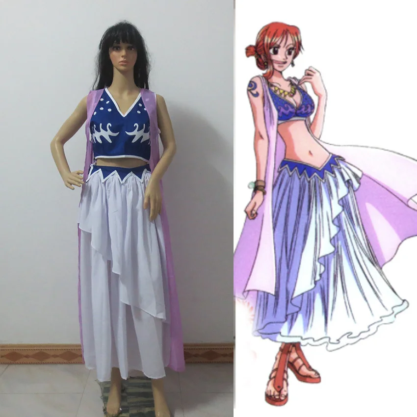 One Piece Nami Cosplay Costume Any Size Customized - Cosplay Costumes ...