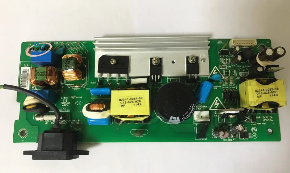 Projector Parts P9H47 8104 For InFocus IN112 ,IN114 Main Power Supply ...