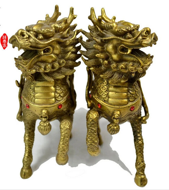 ZSR 923+++Copper a pair xiangtai Large crafts home decoration ...