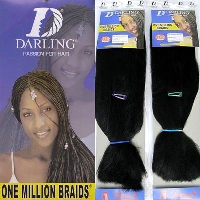 6 PCSLOT DARLING PASSION FOR HAIR ONE MILLION BRAIDS 48 INCH 80G ...