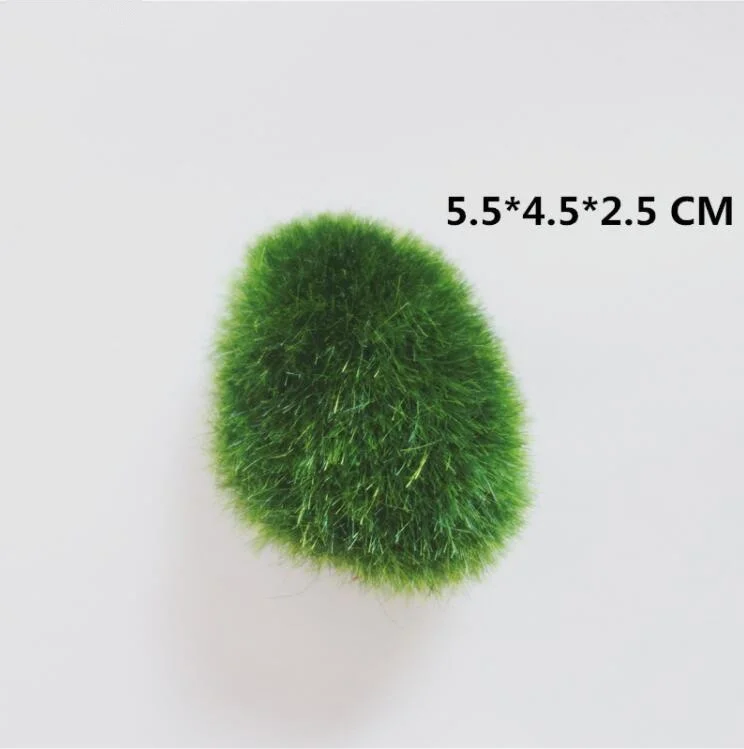 GAZON ARTIFICIEL,Green-4x2x1.5cm--Micro paysage Miniature décoration jardin, 1 pièce, fausse ...