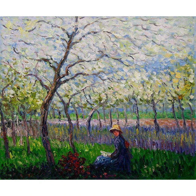 Famous Spring Paintings Monet