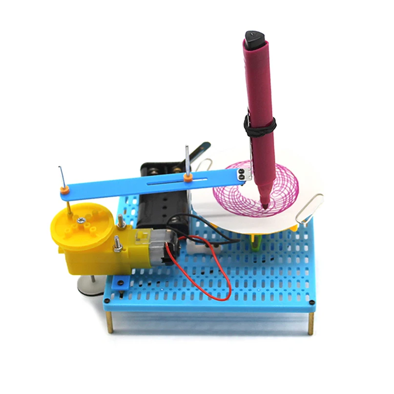 DIY Plotter Electric Animated Model Toy Scientific Experiment DIY Toy ...