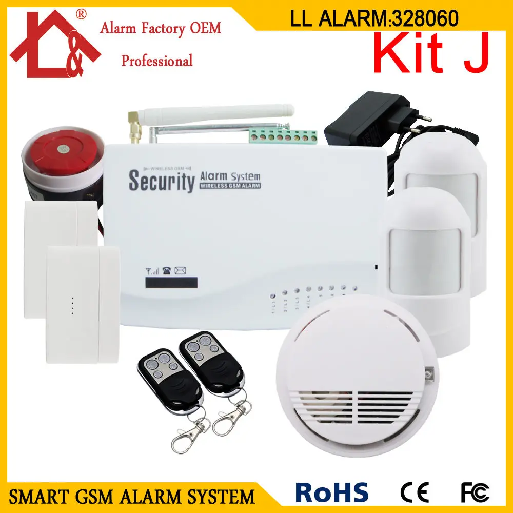 Aliexpress.com : Buy Wireless Wired Alarm Systems Security Home GSM ...