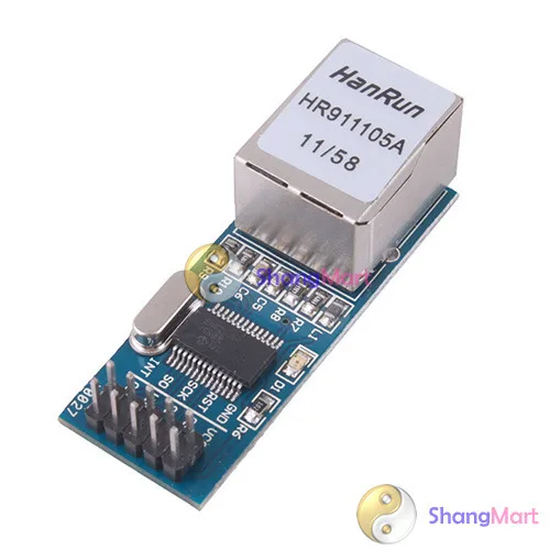Купить Новые прибытия Enc28j60 Ethernet Lan сетевой модуль схемы для Arduino 51 Avr Lpc Stm32 в