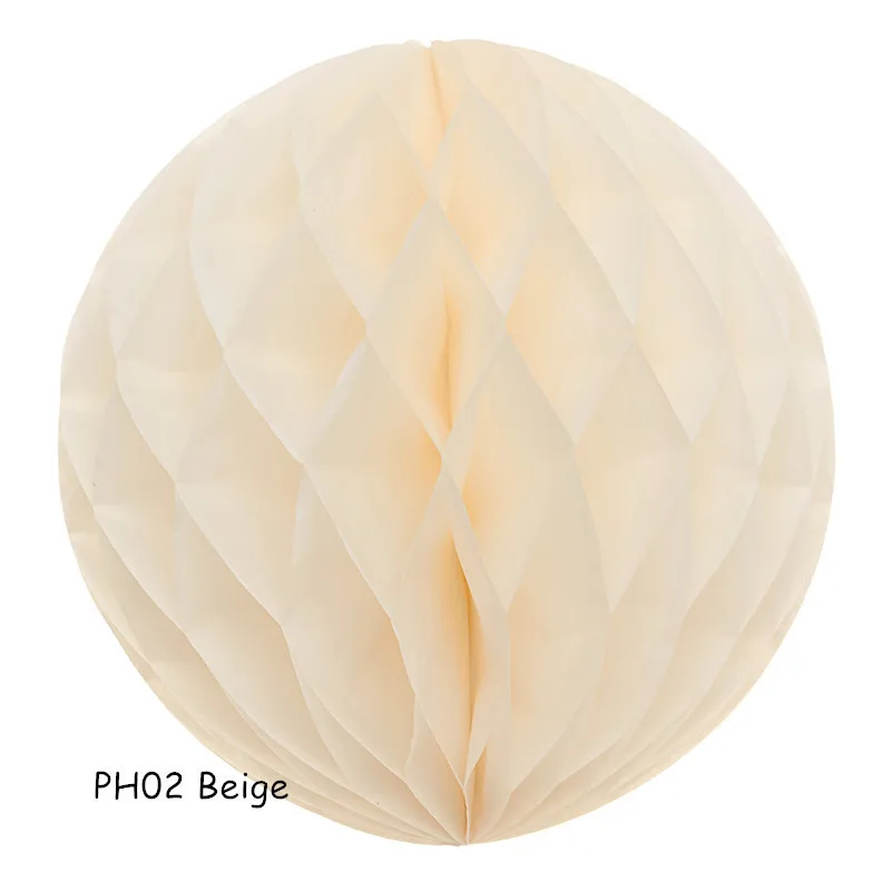 10/15/20/25/30 см декоративные круглые бумажные салфетки соты шарики ...