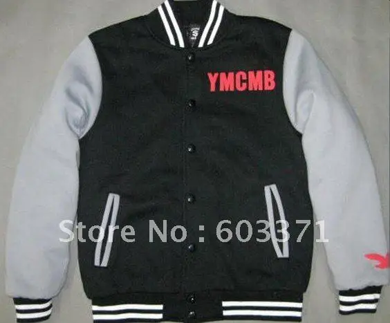 YMCMB Varsity College Jacket LIL WAYNE BIEBER HIP HOP YMCMB Jacket ...