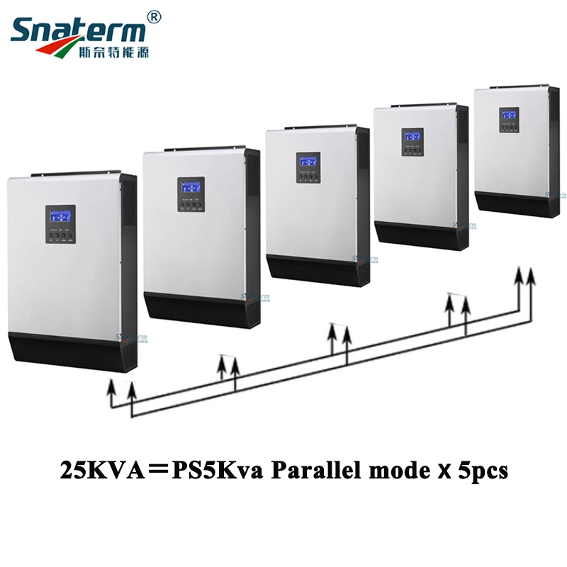 25kva Hybrid Solar Inverter 20kw Off Grid Power Inverter 48vdc To ...