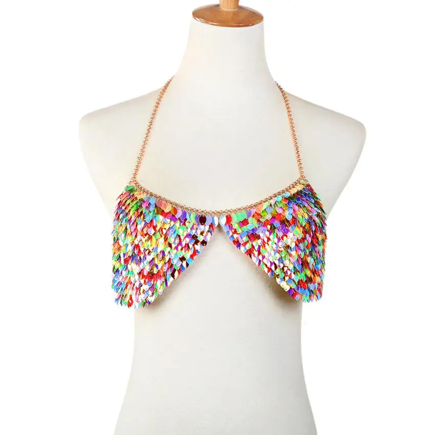 Women Nightclub Party Body Chain Jewelry Bikini Waist Gold Belly Beach