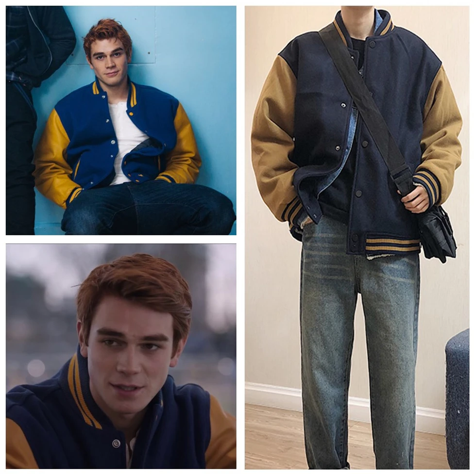 TV Series Riverdale Archie Andrews Jacket Baseball Coat Hoodie Outfit ...