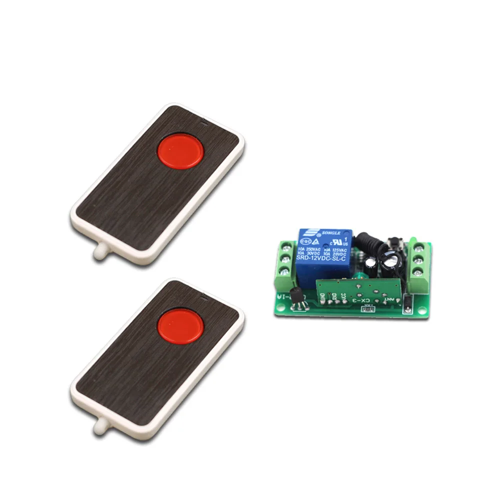 Special Offer DC9V12V24V RF Switching 2Transmitter& 1Receiver Wireless ...
