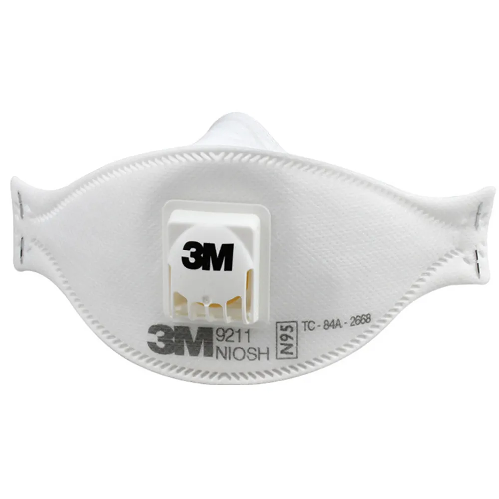 3M 9211 Protective N95 Dust Mask Anti-fog Haze PM2.5 Automobil Exhaust ...