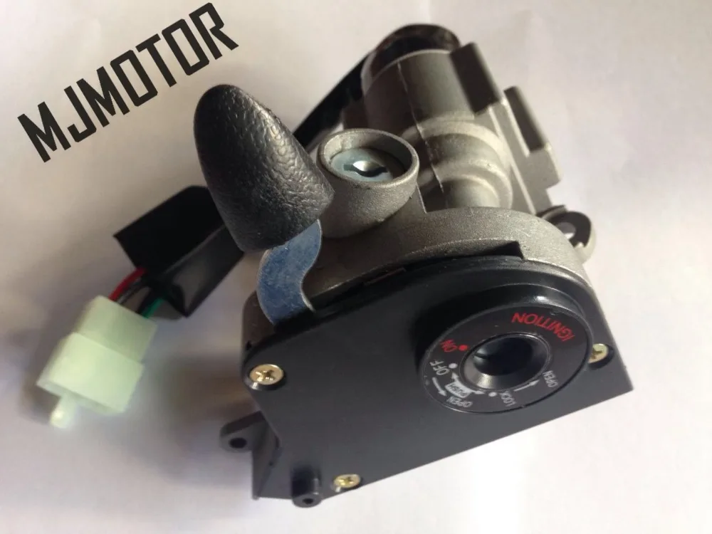 Jog100 Lock Ignition Key Switch Set Seat Lock Key For Yamaha Honda Qj ...