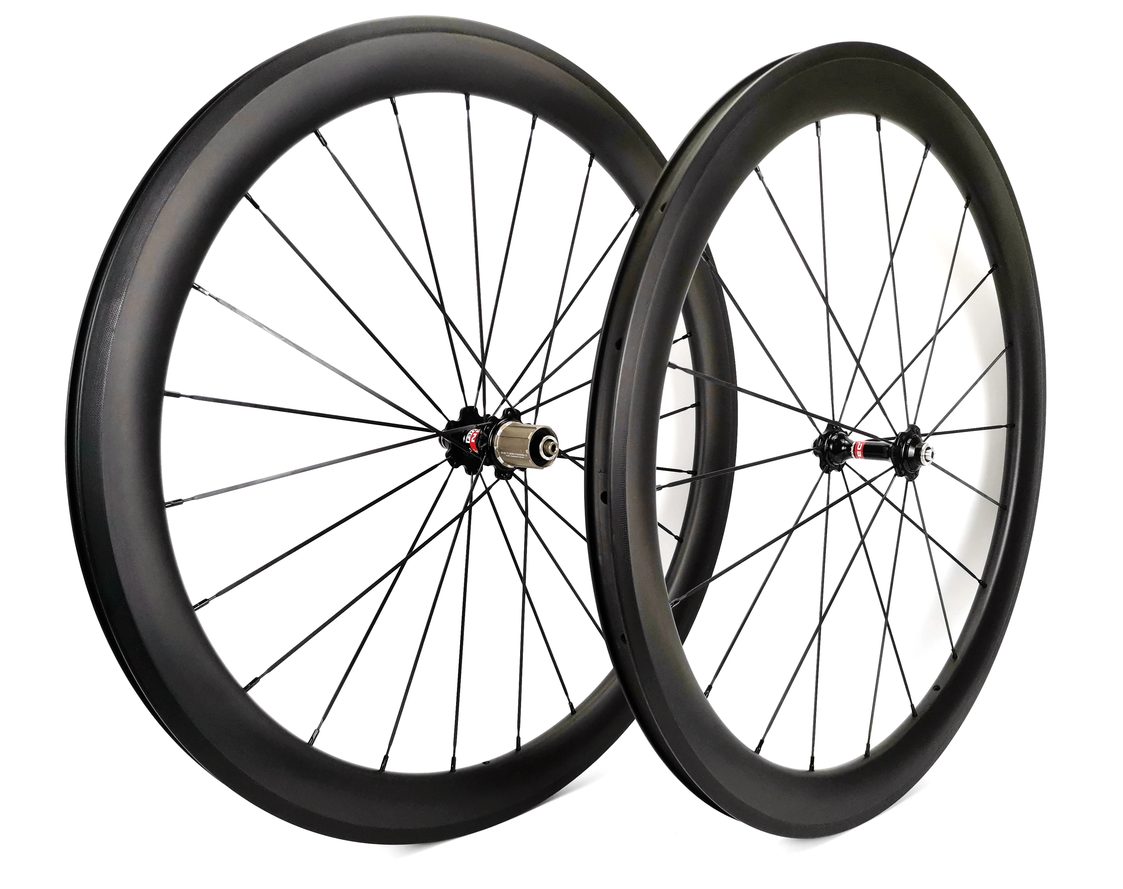700C-50-Mm-Diepte-Racefiets-Carbon-Wielen-25-Mm-Breedte-Fiets-Clincher ...