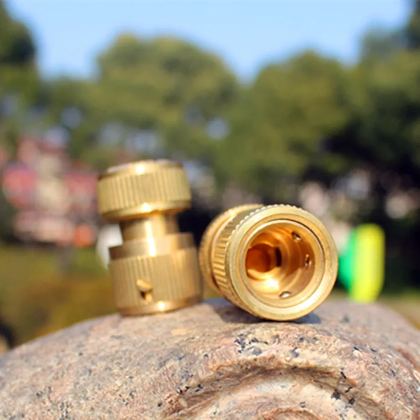 1/2inch Brass Quick Coupling Connector With Waterstop Tap Connector For ...