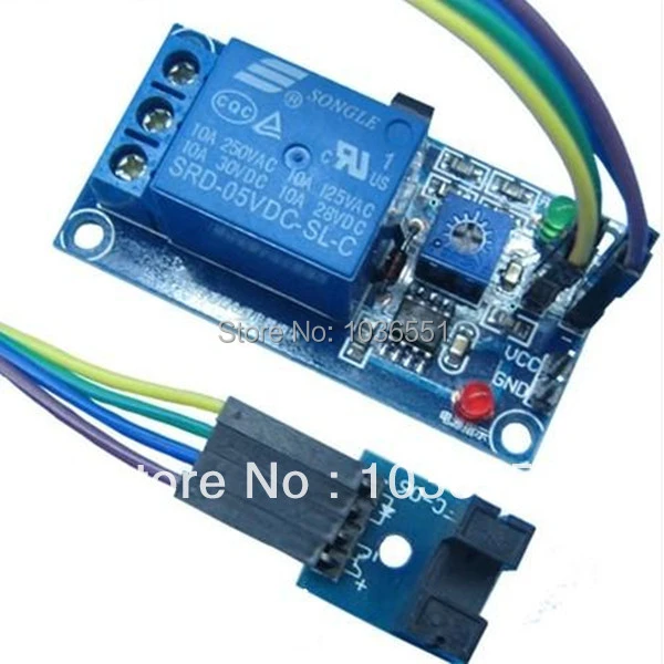 GUWANJI Groove type optical coupling plus relay module speed measuring ...