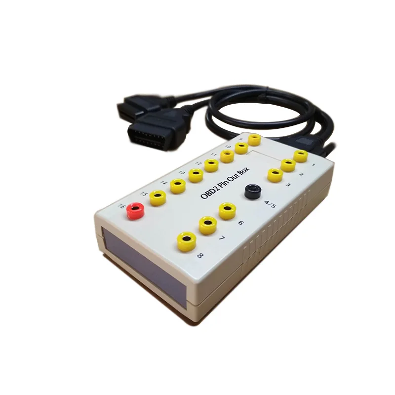 OBD2 pinout box/pin out box для отладки 16 pin интерфейса OBD