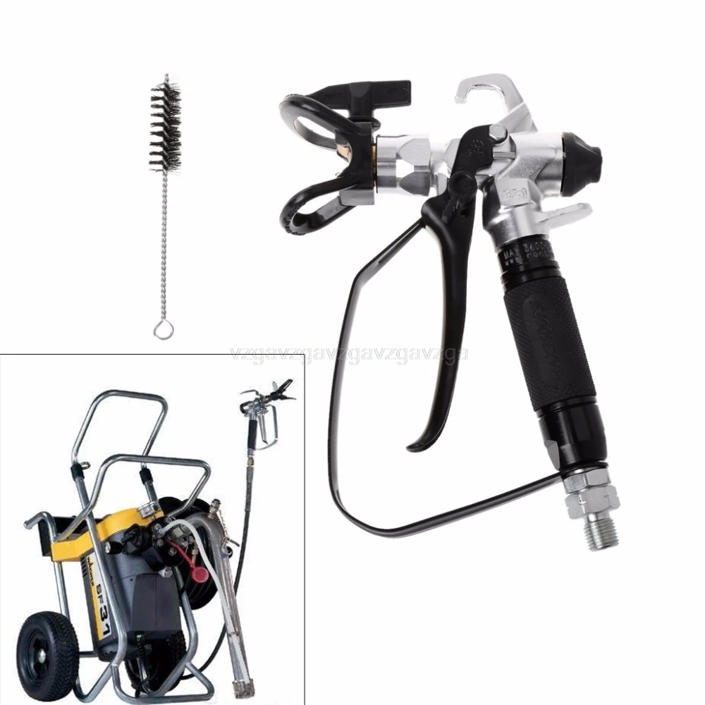 3600PSI Airless Paint Spray Gun For Wagner Sprayers With 517 Tip Nozzle ...