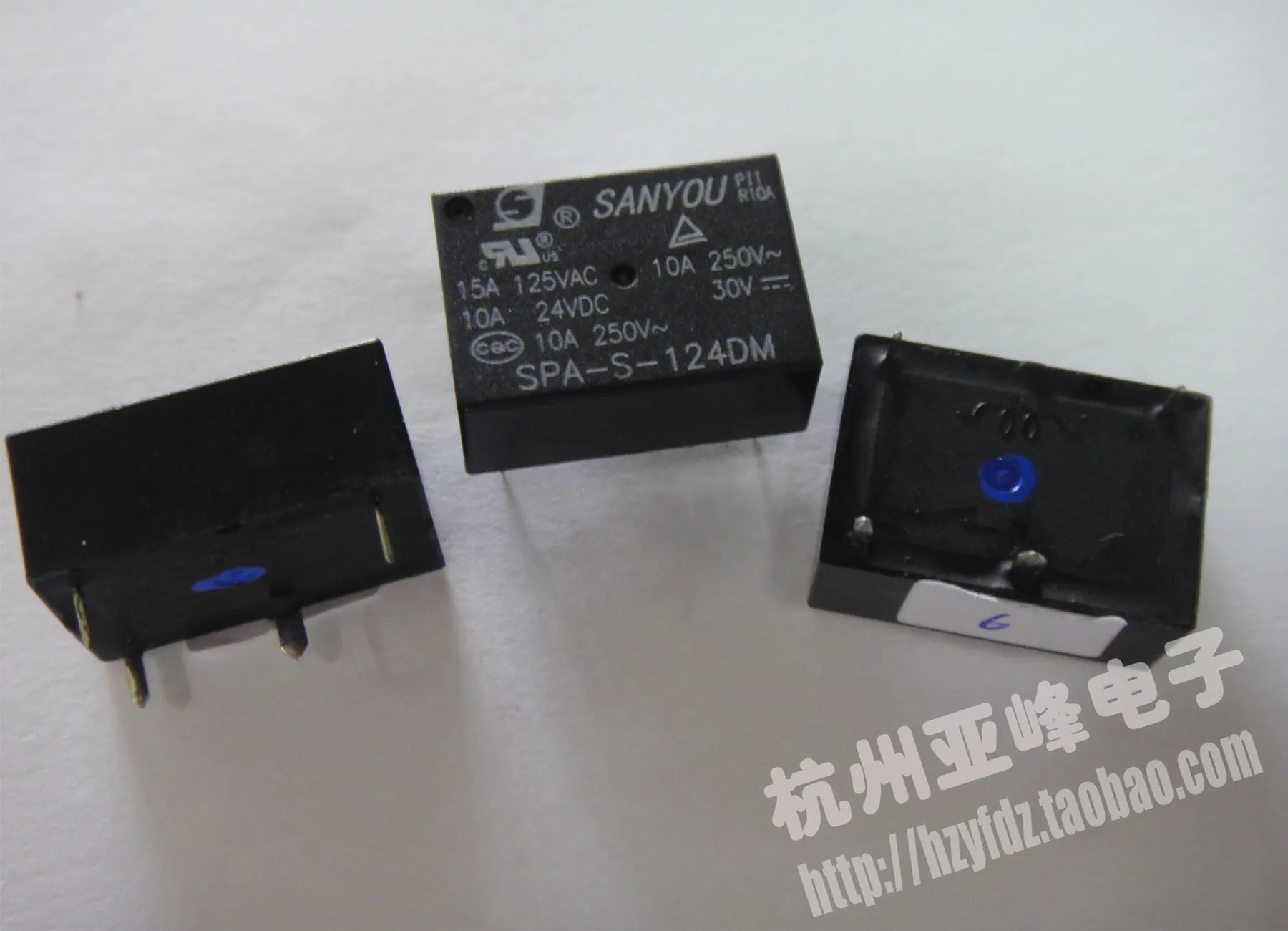 Sanyou relay spa s 124dm 24v v6 s dc24v 4 10a|relay data|relay normally ...