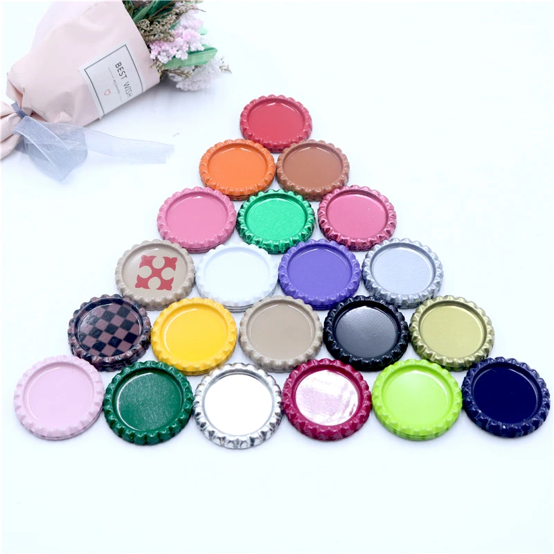 100pcs-lot-25mm-Inside-Round-Shape-Flattened-Bottle-Caps-Double-side ...
