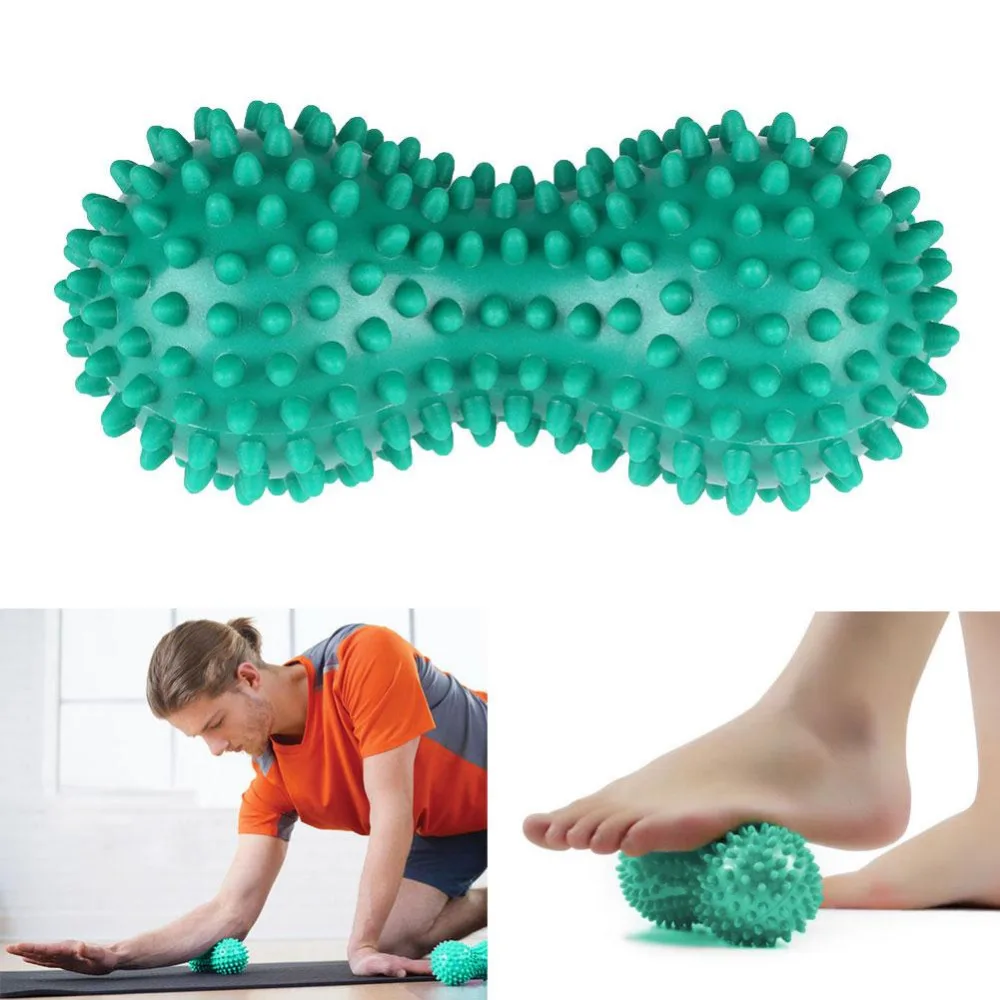 Buy Pvc Peanut Shape Spiky Massage Yoga Ball Trigger