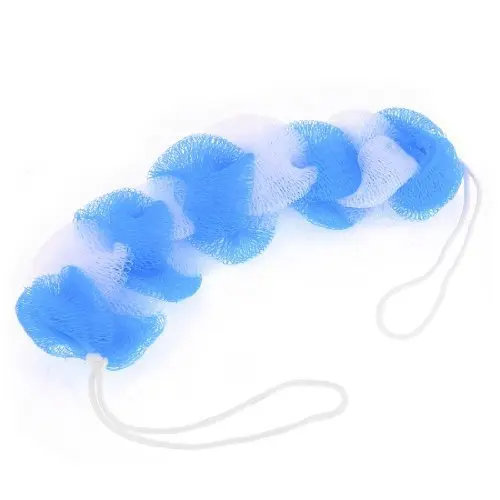 Mesh Soft Bathroom Double Straps Blue White Nylon Meshy Bathing Bar ...