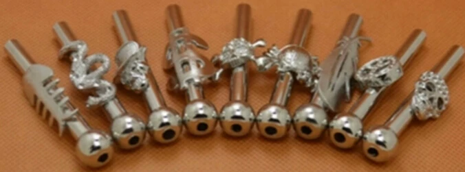 SNORTER SNIFFER SNUFF POWDER SNORTING METAL TUBE BULLET DELUXE(silver ...