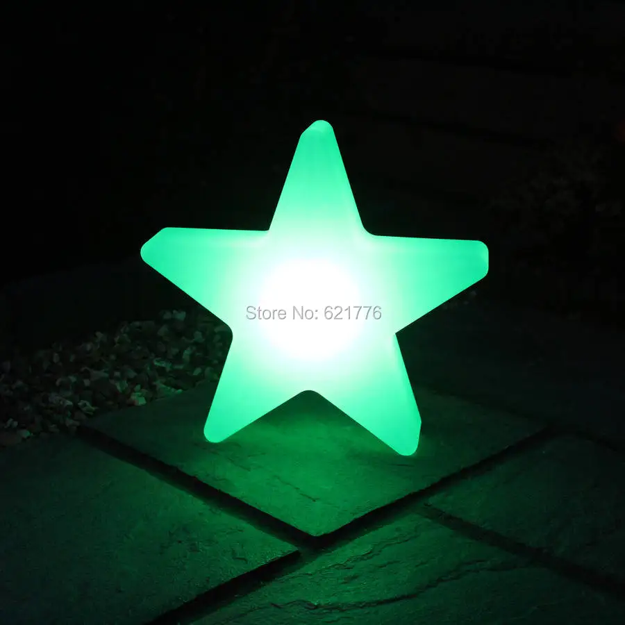 4pcs/lot New 46*46*12cm Beautiful LED Star Glow Light Multi Color,Five ...