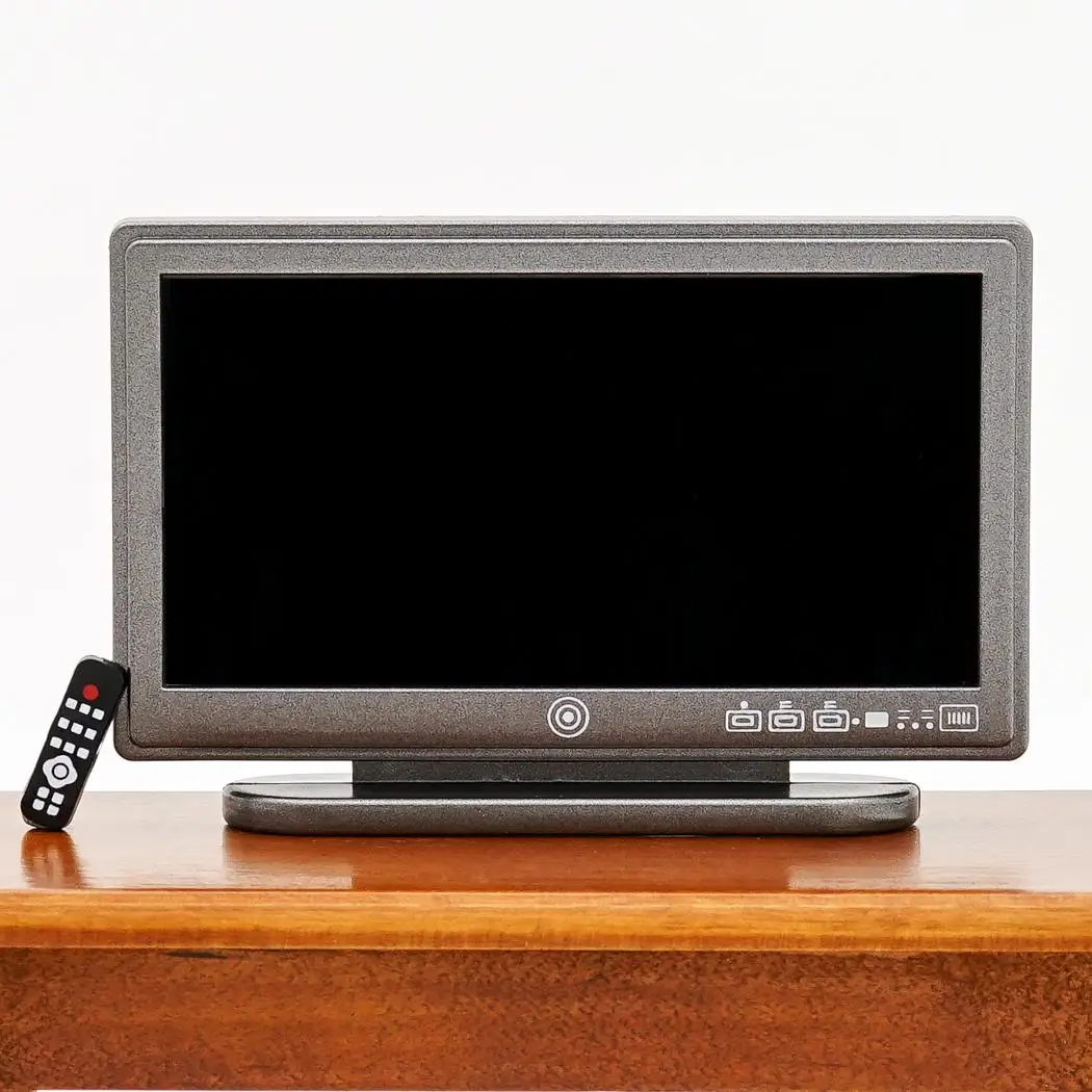 Aliexpress.com : Buy Odoria 1:12 Miniature Television TV Wide Screen ...