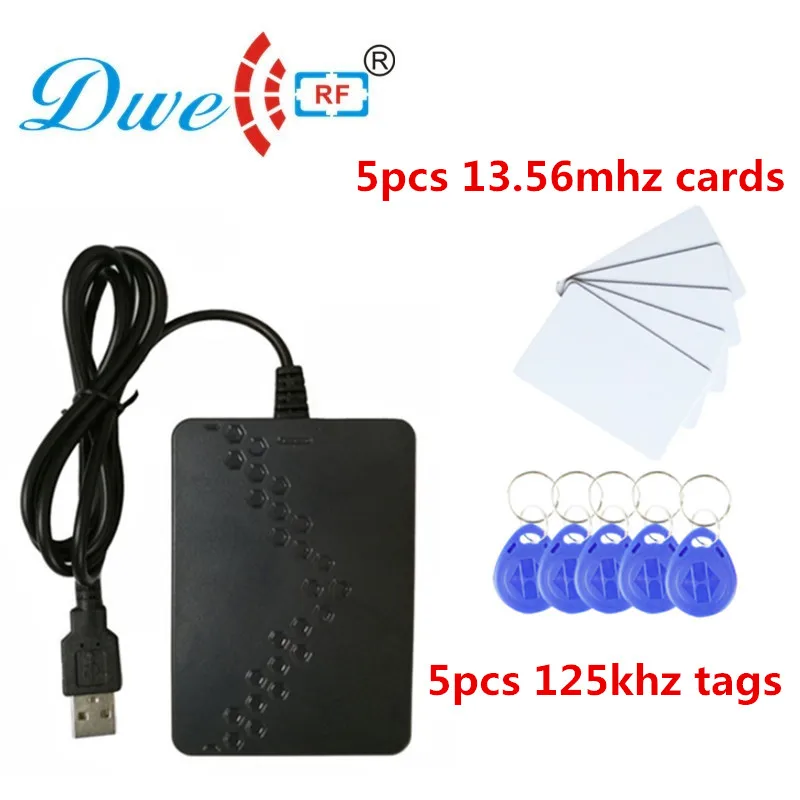 low cost nfc 13.56mhz rfid reader 125khz usb interface keyboard ...